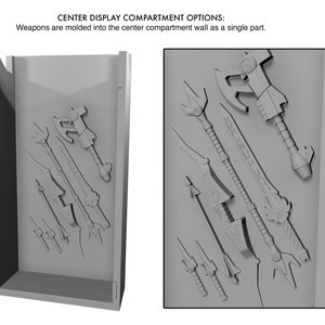 DX Power Chamber W/ Weapons Display - COMPLETE Kit - Etsy