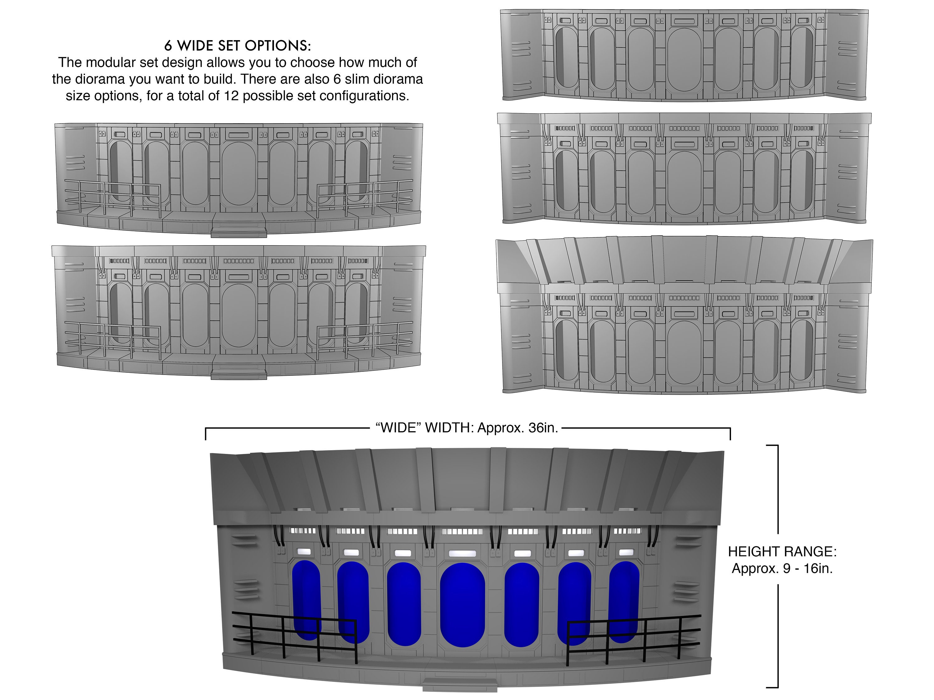 Power Chamber - LARGE Diorama Kit - Etsy