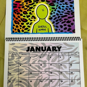 2024 Create Your Own Fur-person Calendar - Etsy