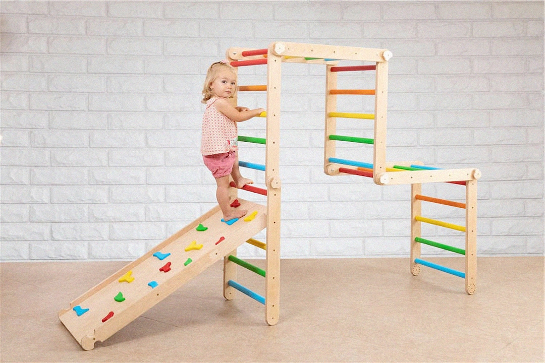 Climbing Arch, Climbing Wall, Montessori Climber, Toddler Climber ...