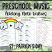 Beginning Piano Lessons: Theory Worksheets for Right/left Hand and ...