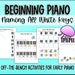 Preschool/beginning Piano Music Theory: Naming White Keys Ocean Themed ...