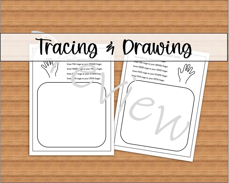 Preschool Piano Finger Number Worksheets: Beginning Piano Prep Finger ...