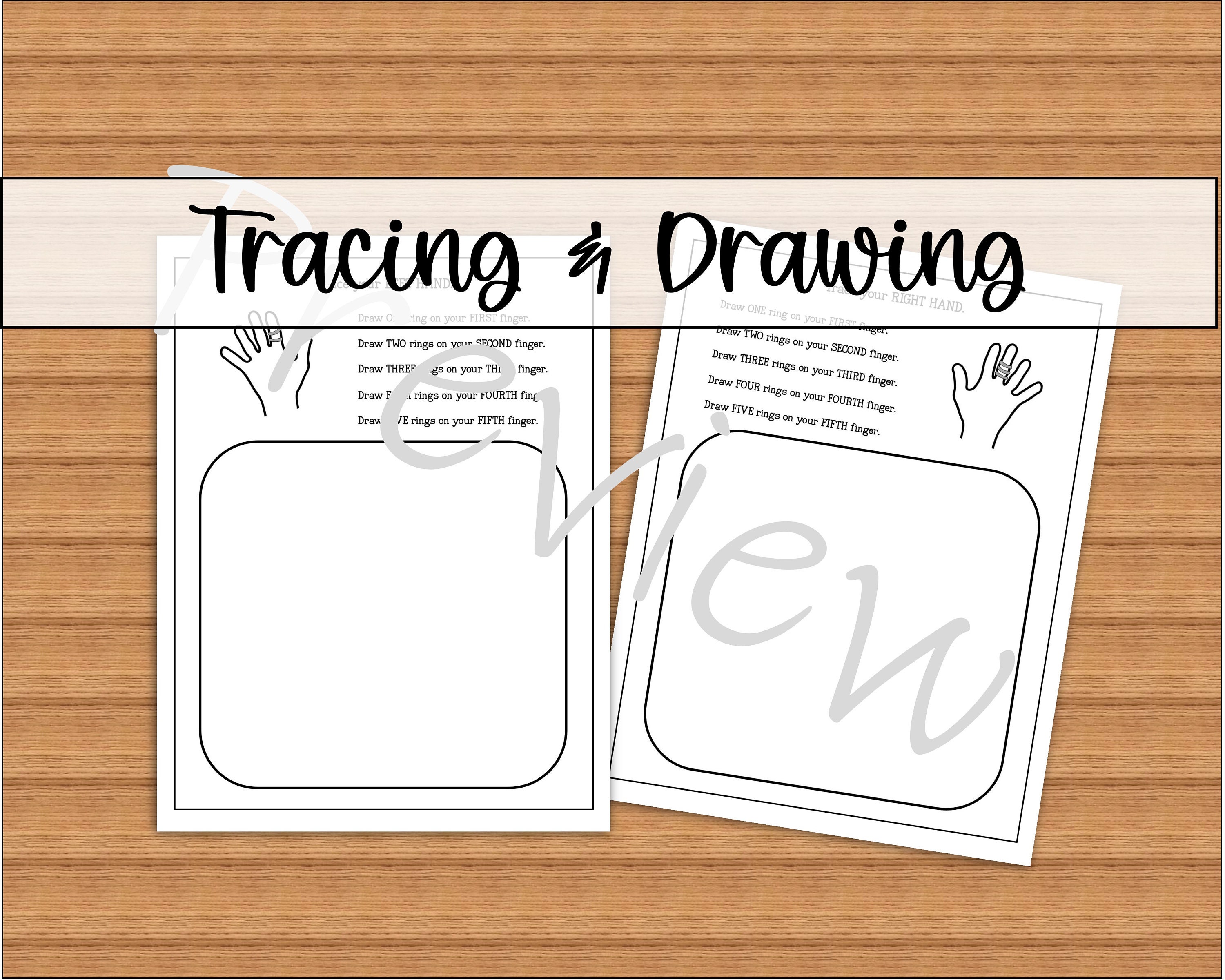 Preschool Piano Finger Number Worksheets: Beginning Piano Prep Finger ...