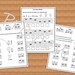 Note Direction - up Down Repeat: Elementary Music Theory Worksheets ...