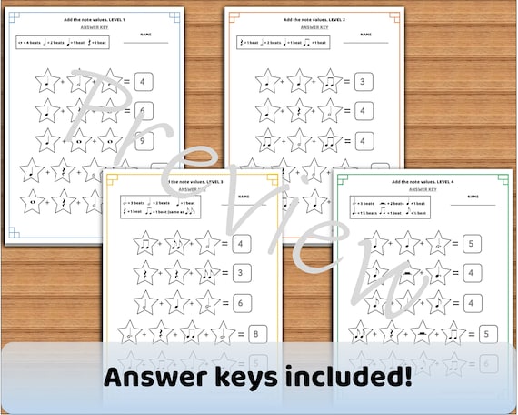 Rhythm Maths Worksheet