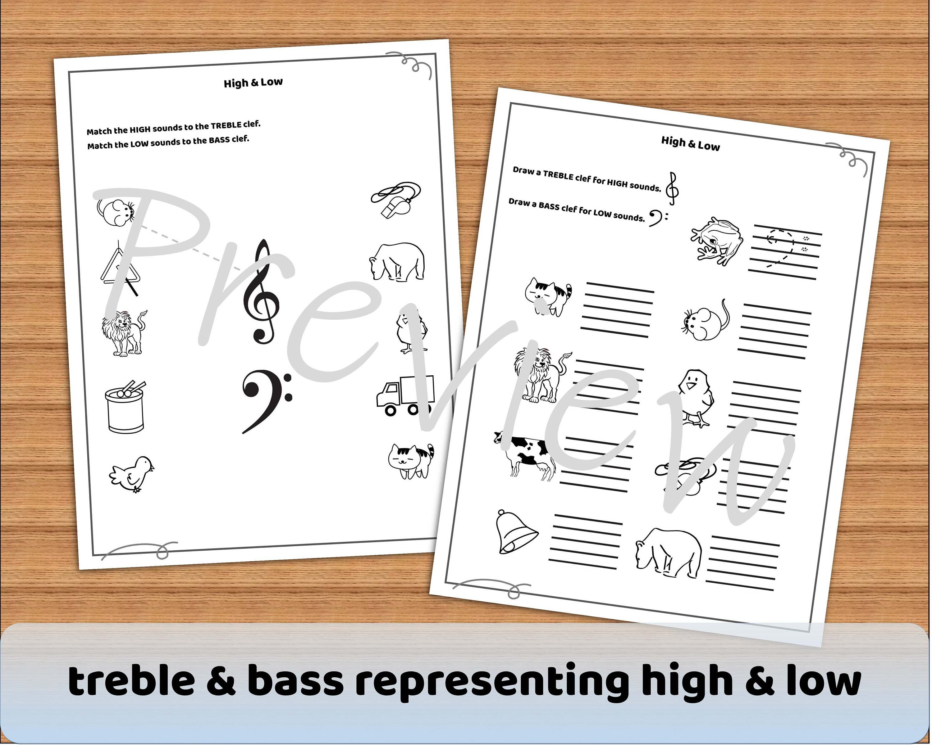Beginning Piano Lessons: Theory Worksheets for Right/left Hand and ...