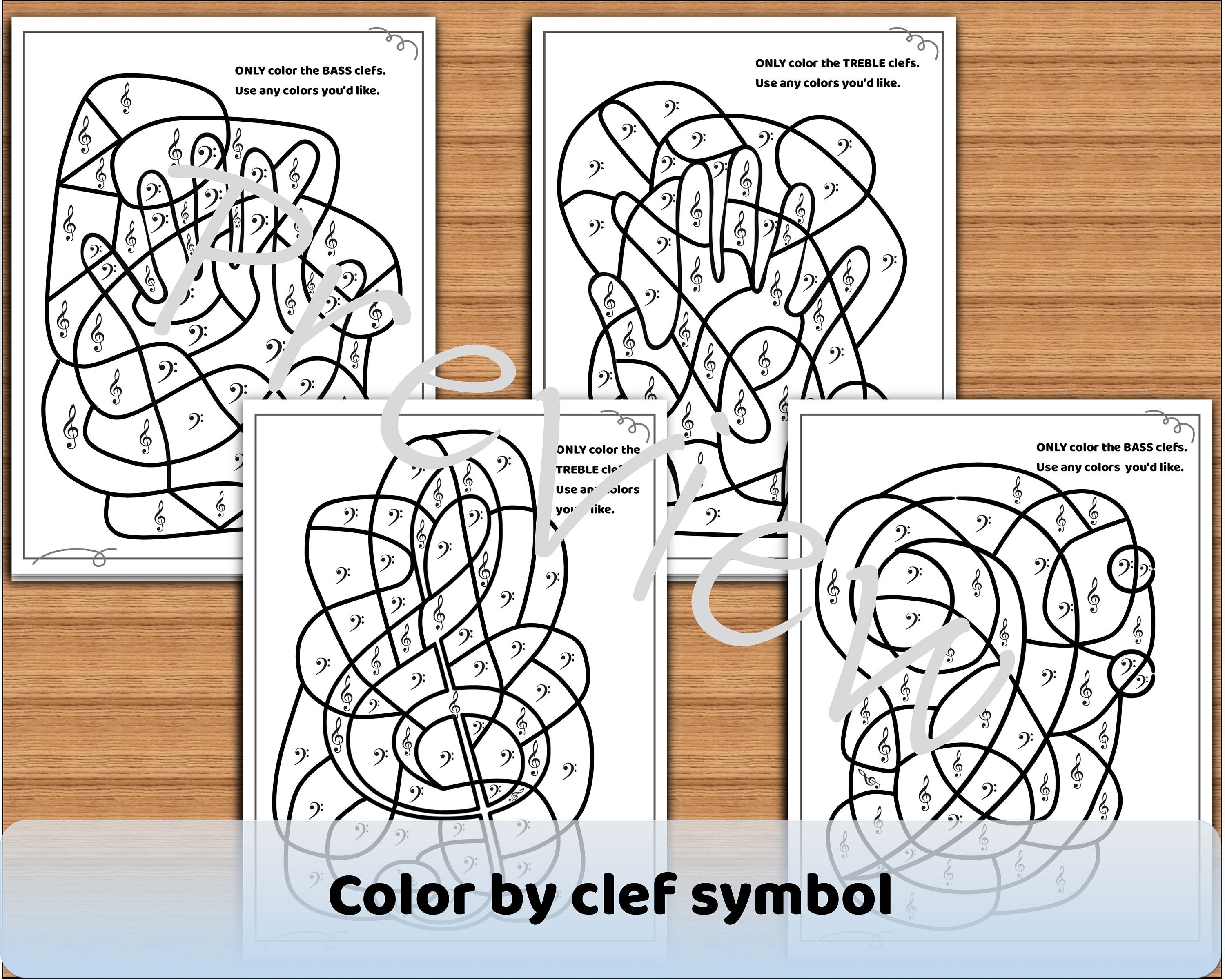 Beginning Piano Lessons: Theory Worksheets for Right/left Hand and ...