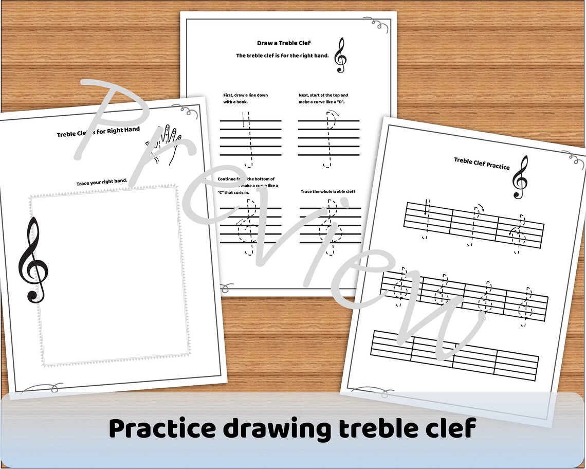 Beginning Piano Lessons: Theory Worksheets for Right/left Hand and ...