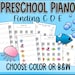 Beginning Piano Lessons: Theory Worksheets for Right/left Hand and ...