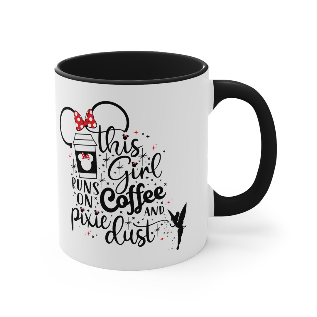 Coffee and Pixie Dust Mug, Magic Kingdom Gift, 11oz - Etsy