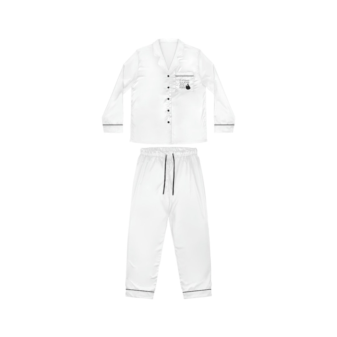 Cinderella Women's Satin Pajamas, A Dream is a Wish Your Heart Makes ...