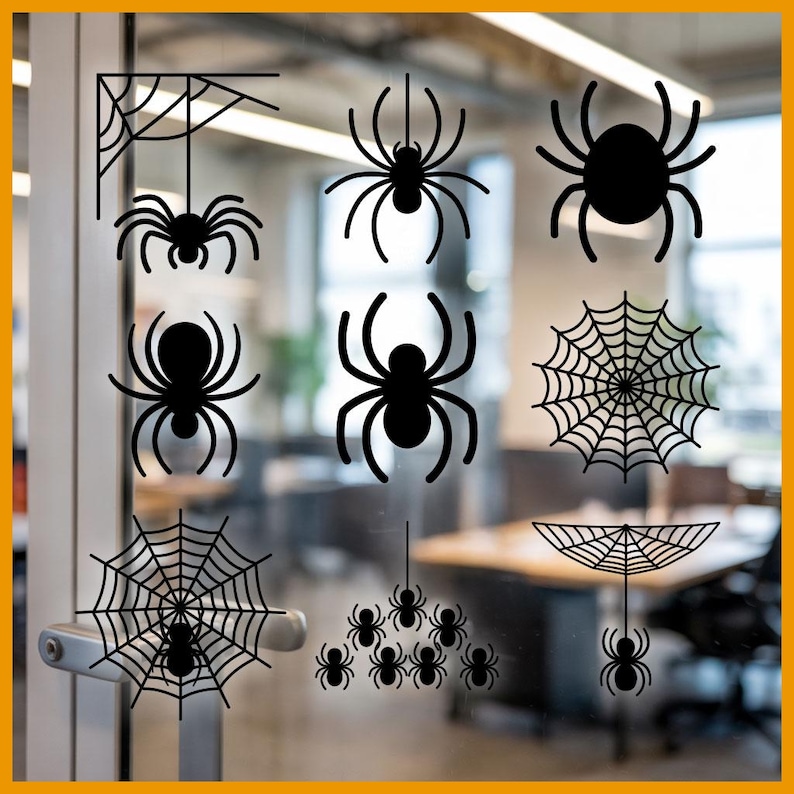Spider Web SVG, Cricut Cut Files, Stencil, Vector, Halloween Silhouette ...