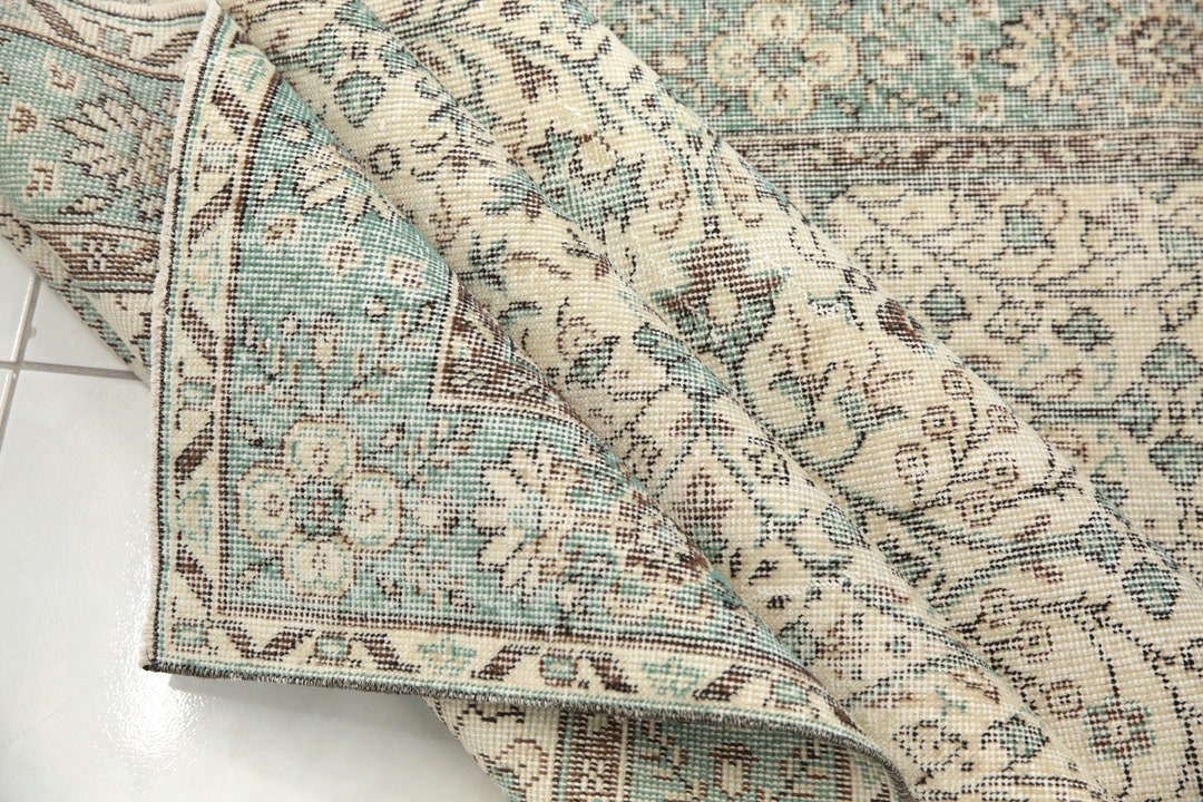 Bohemian Turkish Rug, Genuine Rug, Frontdoor Rug, Antique Rug, Framed ...