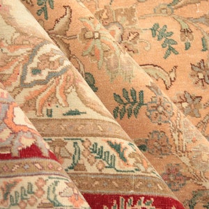 Turkish Handmade Rug, Rugs for Living Room, Boranical Rug, Ottoman Rug ...