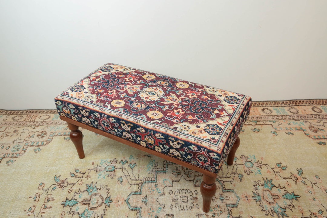 Oriental Bench Ottoman Bench Living Room Bench Footstool - Etsy