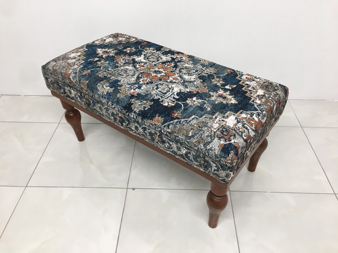 Ottoman for Bedroom Vanity Bench Turkish Bench Handmade - Etsy