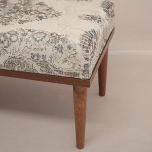 Boho Piano Bench, Living Room Bench, Coffee Table Bench, Upholstered ...