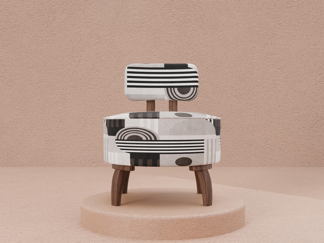 Geometrical Design Chair, Occasional Chair, Customizable Arm Chair ...