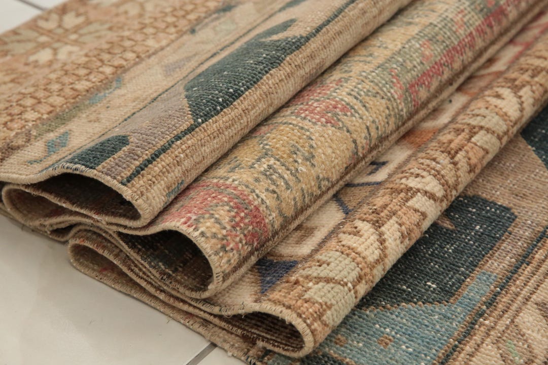 Organic Wool Rug, Earth Tone Rug, Textured Rug, Stair Runner Rug ...