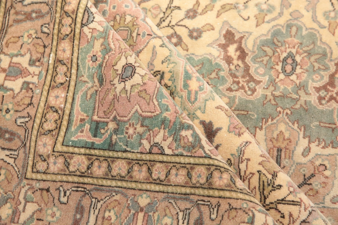 Rug With Flowers, Earth Tone Rug, Organic Wool Rug, Turkish Handmade ...