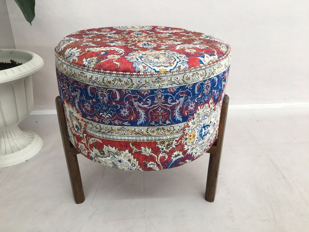 Lazy Stool, Bean Bag Stool, Vanity Stool, Covered Stool, Ottoman Bench ...