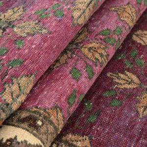 Purple Turkish Rug, Aesthetic Rug, Preppy Rug, Handmade Area Rug ...