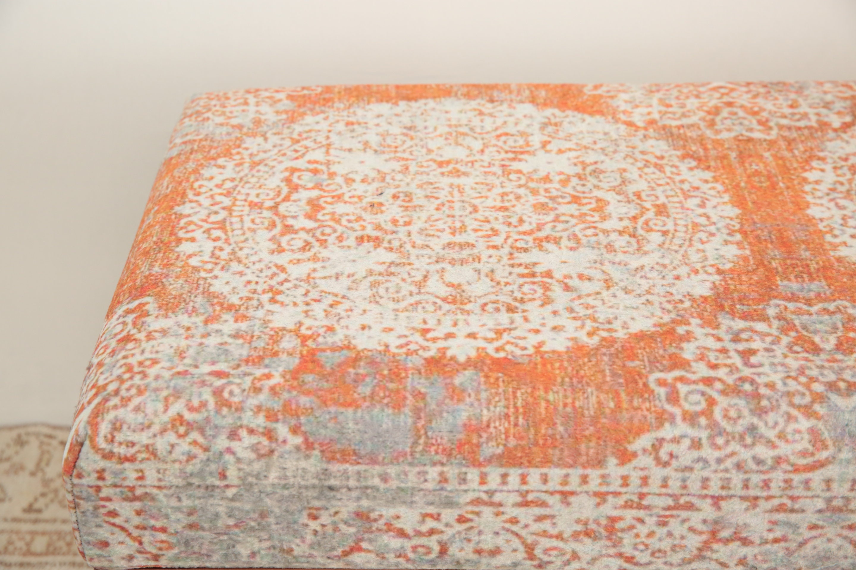 Handmade Bench, Sofa Bench, Coffee Bench, Orange Bench, Yoga Bench ...