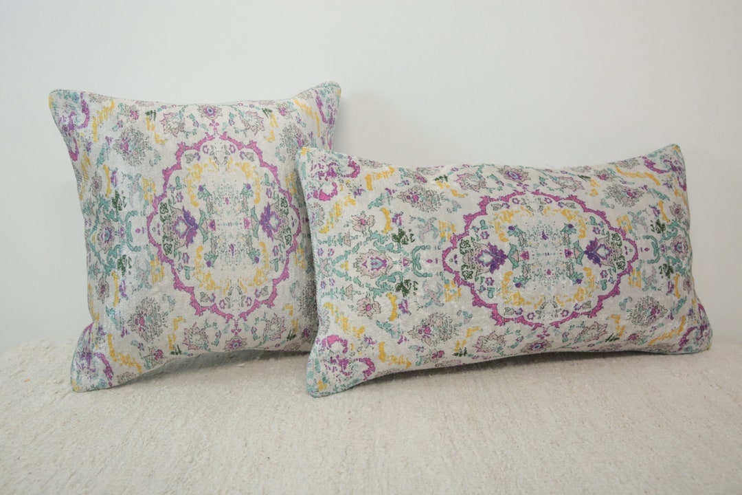 Pastel Color Pillow, Pretty Pillow Cover, Modern Pillow, Decorative ...
