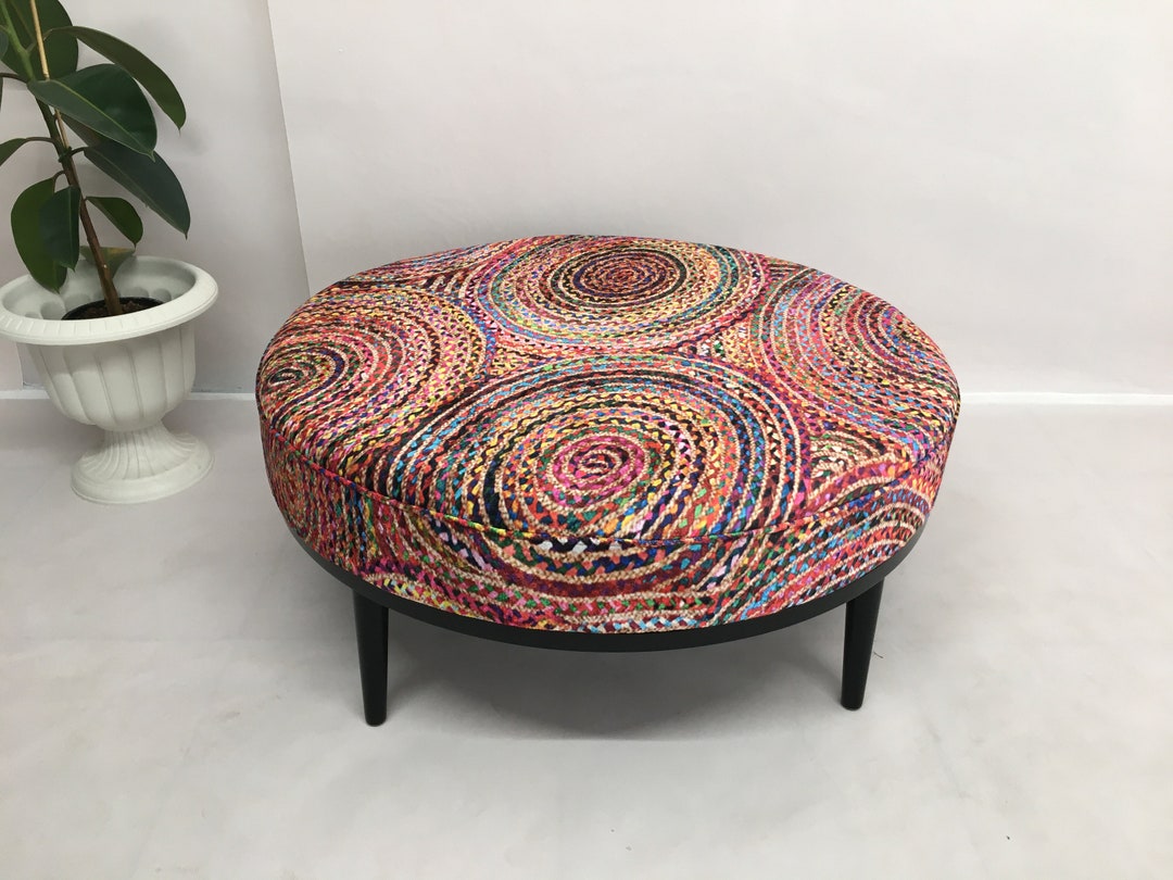 Trippy Table, Recliner Table, Coffee Table, Ottoman Bench, Bohemian ...