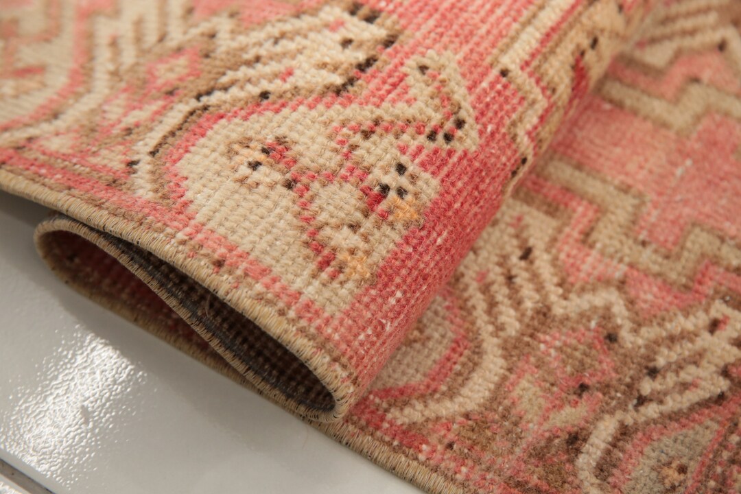 Bohemian Wool Rug, Utility Rug, Small Rug, Authentic Rug, Lovely Rug ...