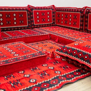 Moroccan Floor Couch, Floor Seating, Arabic Majlis Sofa, Moroccan Sofa ...