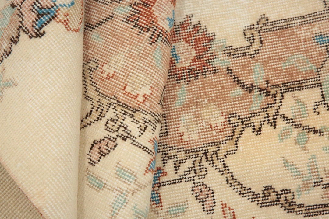 Earth Tone Rug, Rugs for Stair, Oushak Rug, Handmade Wool Rug, Hallway ...