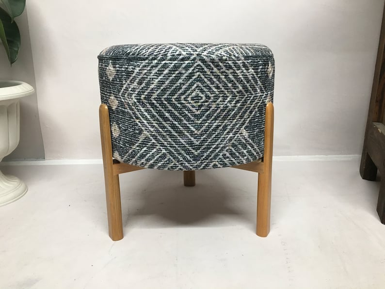 Upholstered Bench, Bean Bag Ottoman, Thick Seating, Sofa Stool, Coffee ...