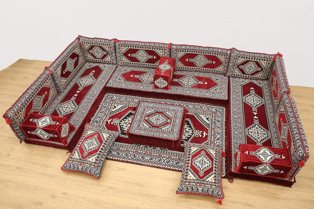 Sleeper Sofa, Arabic Majlis, Floor Cushion Seating, Full Size Futon ...