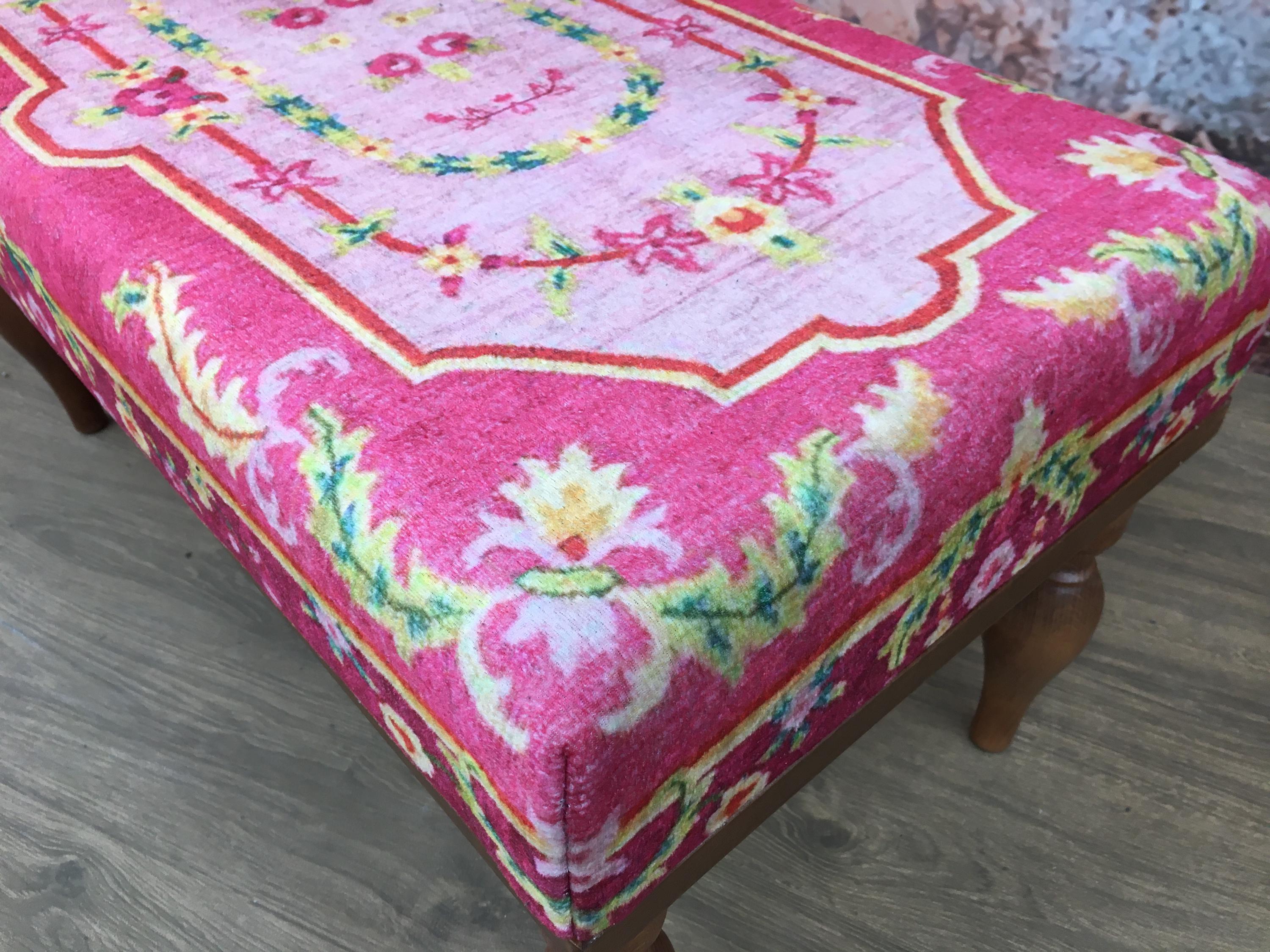 Retro Bench, Pink Piano Bench, Wood Work Bench, Farmhouse Bench ...