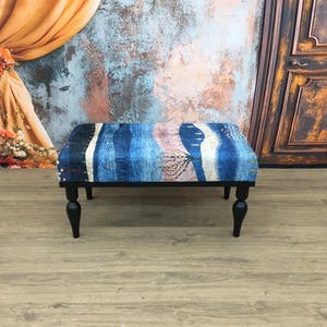 Vanity Bench, Boho Decor Bench, Bedroom Bench, Sitting Bench, Cozy ...