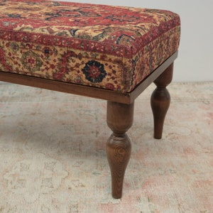 Piano Bench, Turkish Bench, Upholstered Bench, Vanity Bench, Retro ...