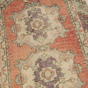 Pastel Color Rug, Organic Wool Rug, Entryway Rug, Aisle Runner Rug ...