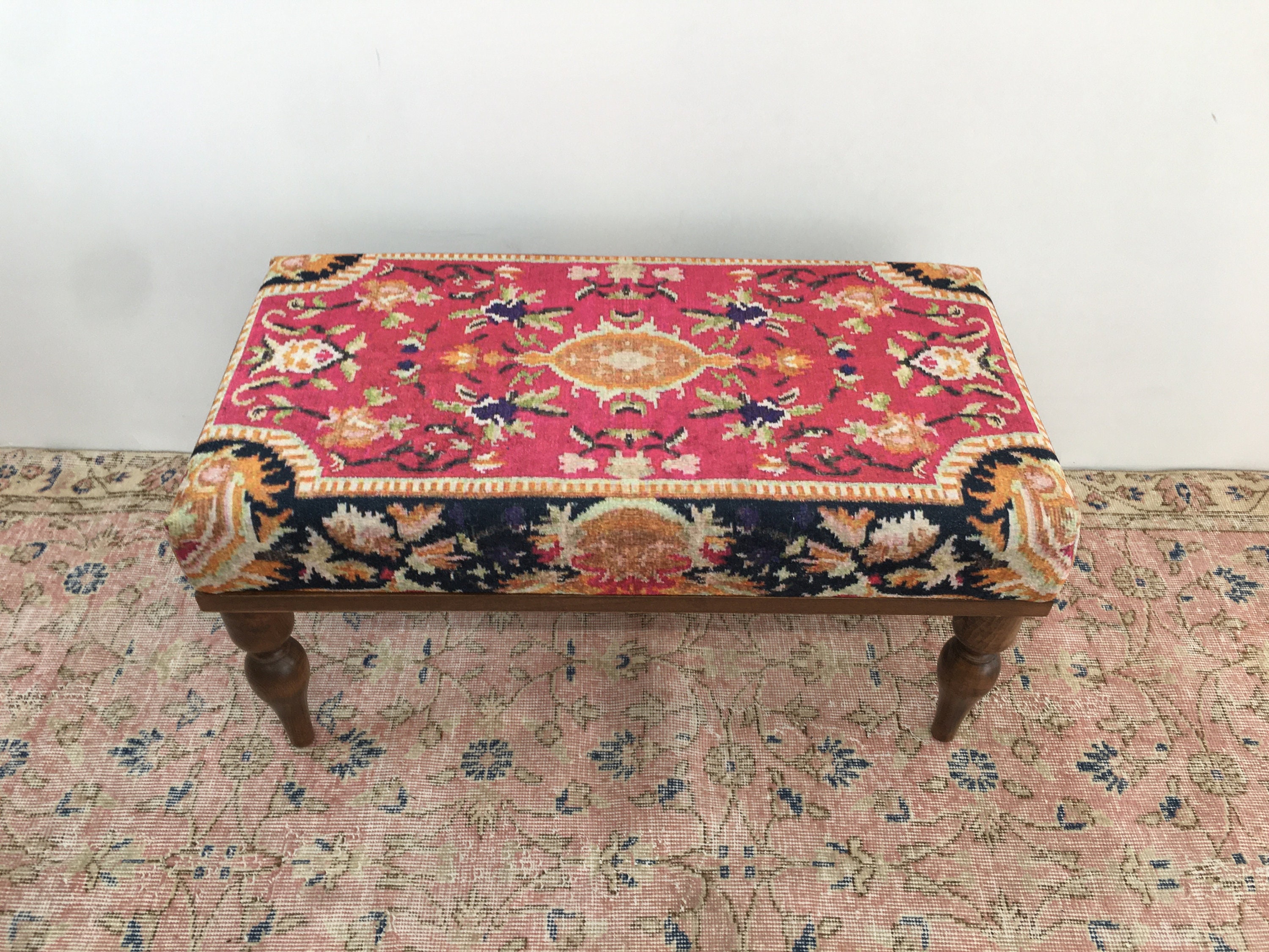 Lobby Bench, Primitive Bench, Bedroom Bench, Handmade Furniture ...