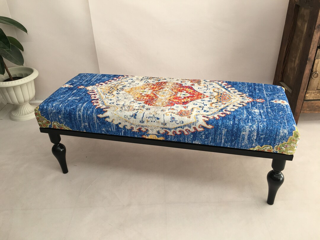 Hallway Bench, Boho Piano Bench, Bedroom Bench, Office Bench ...