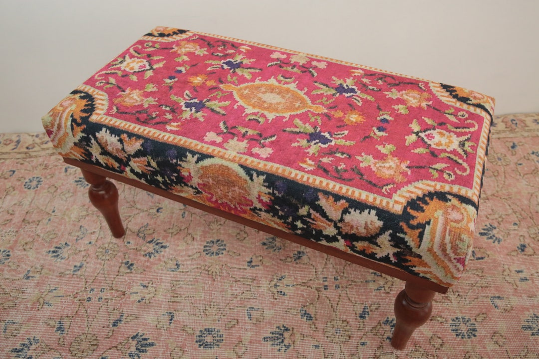 Lobby Bench, Primitive Bench, Bedroom Bench, Handmade Furniture ...