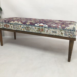 Handmade Bench, Hallway Bench, Dressing Table Bench, Upholstered Bench ...