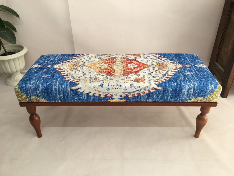 Hallway Bench, Boho Piano Bench, Bedroom Bench, Office Bench ...