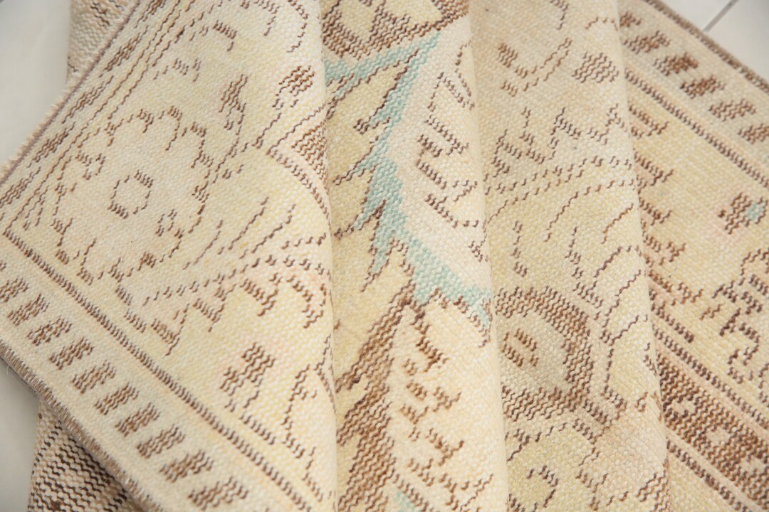 Handmade Wool Rug, Ivy Rug, Entry Rug, Vernal Rug, Boho Decor Rug ...