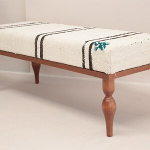 Upholstered Bench, Cool Bench, Entryway Bench, Lobby Bench, Kilim ...