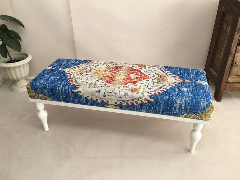 Hallway Bench, Boho Piano Bench, Bedroom Bench, Office Bench ...