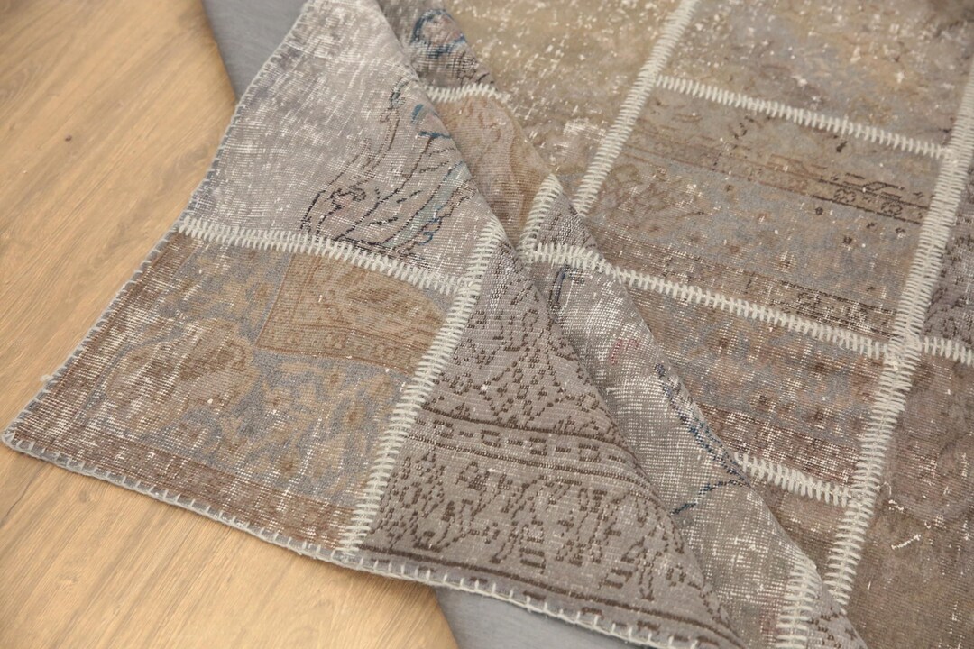 Rugs for Bedroom, Oriental Area Rug, Patchwork Rug, Vintage Rug ...