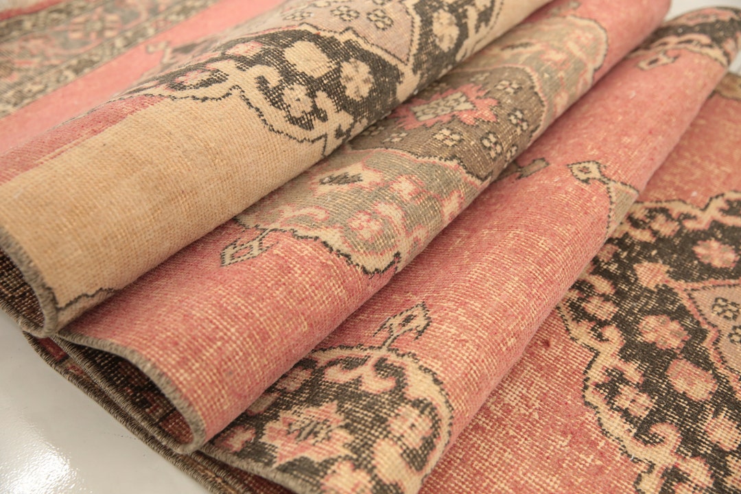 Event Rug, Oriental Turkish Rug, Eco Friendly Rug, Vintage Oushak Rug ...