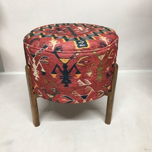 Ottoman Stool, Vanity Stool, Covered Stool, Porch Stool, Portable Stool ...